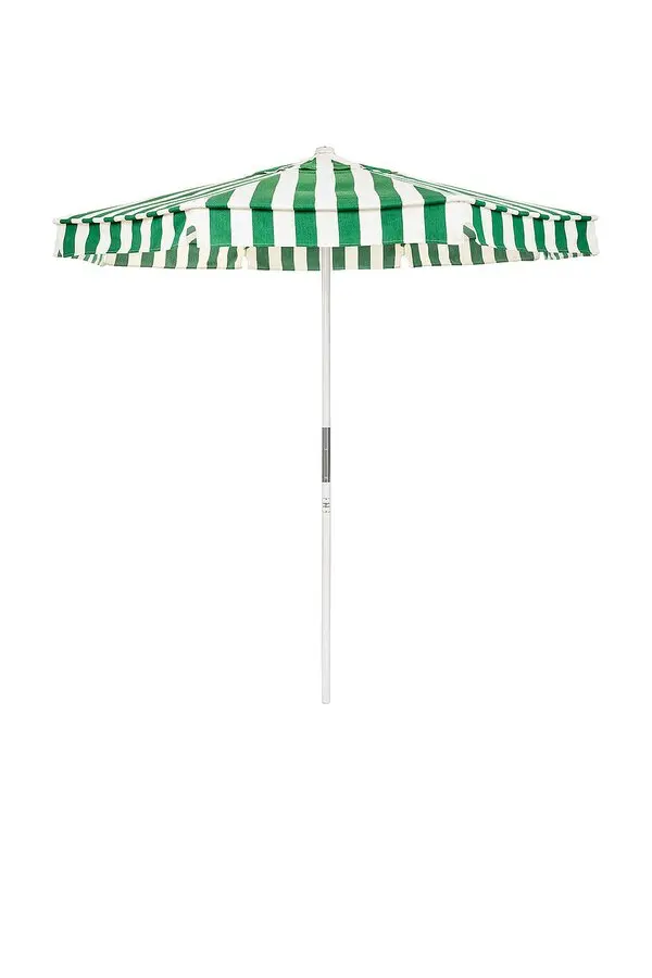 BUSINESS & PLEASURE Market Umbrella - Crew Canyon Green Stripe