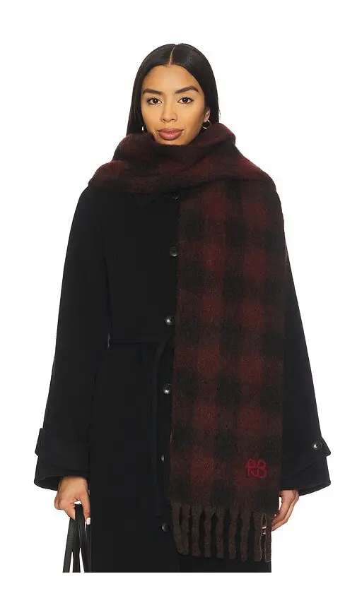 Ruslan Baginskiy Scarf - Red