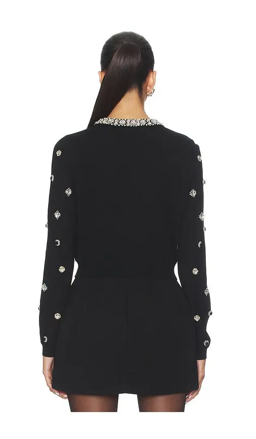 Alice + Olivia Dollie Embellished Cardigan