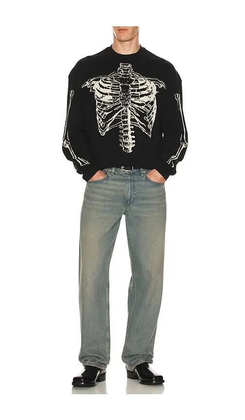 ALLSAINTS Skelli Crew Neck Sweater