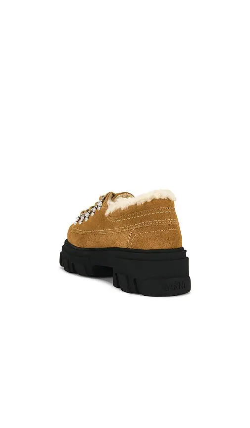 GANNI Cleated Derbies