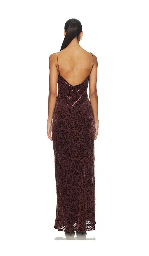 Veronica Beard Jolynn Printed Velvet Dress