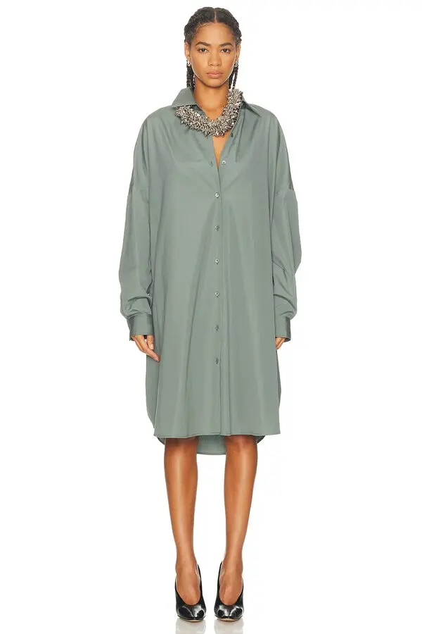 Dries Van Noten Dasia Shirt Dress - Raf