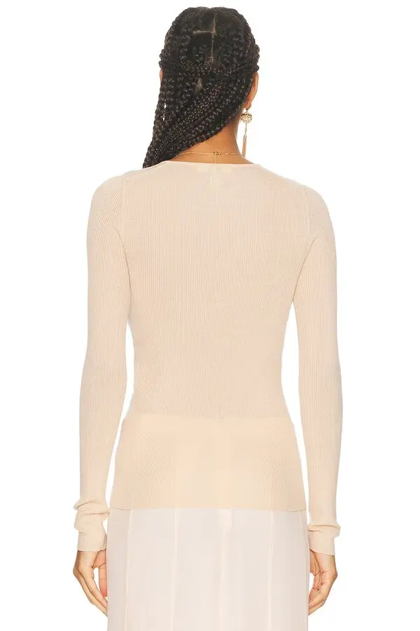 Chloé Long Sleeve Wool Top