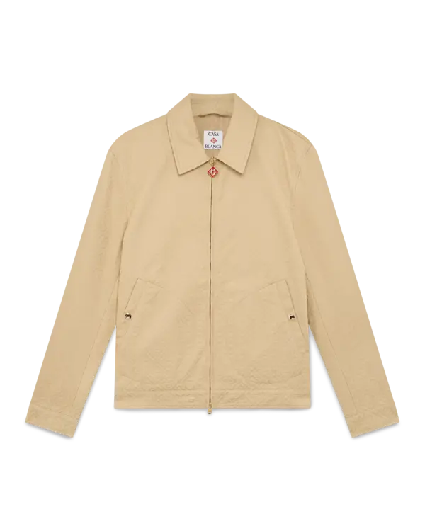Casablanca Cotton Monogram Jacquard Jacket - Multicolor
