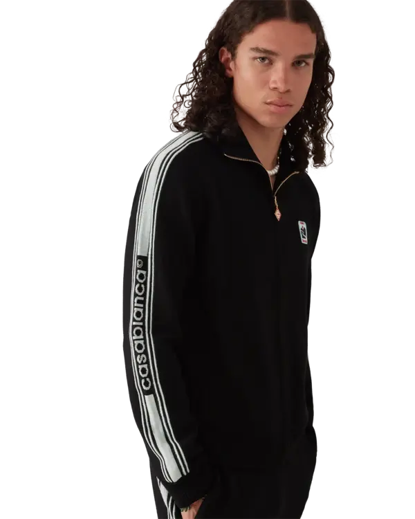 Casablanca Merino Knit Track Jacket