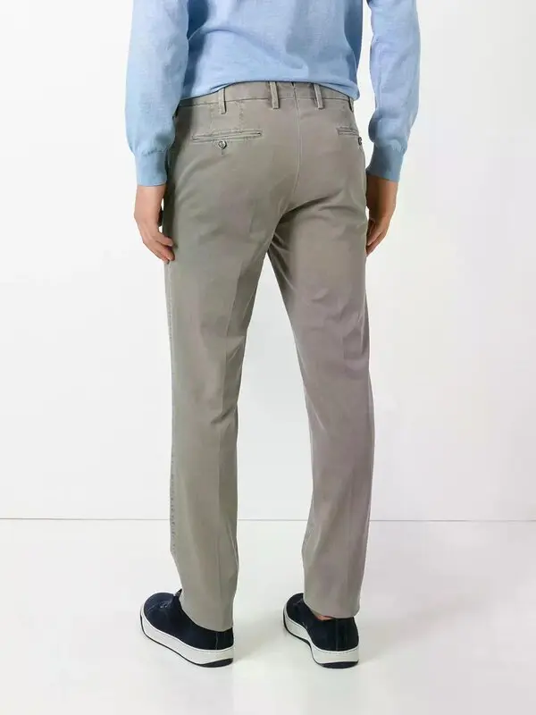 PT TORINO Slim Fit Chino Trousers - Neutrals