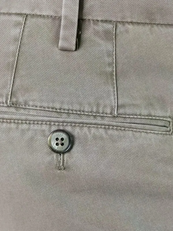 PT TORINO Slim Fit Chino Trousers - Neutrals