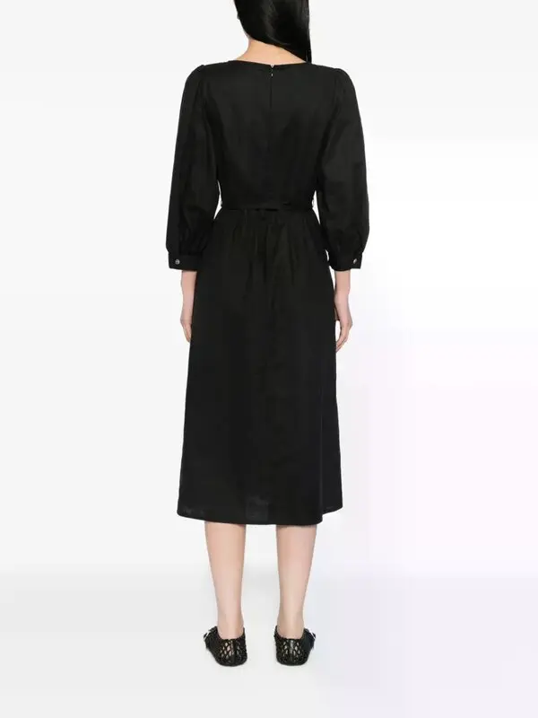 TO B. BY AGNÈS B. V-neck Midi Dress
