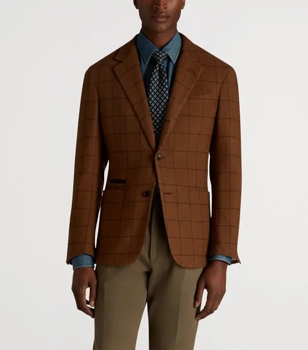 Dunhill Camel Hair Cavendish Blazer