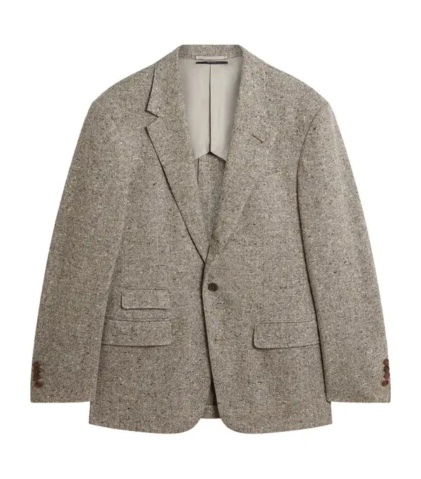 Dunhill Wool Donegal Tweed Bourdon Blazer