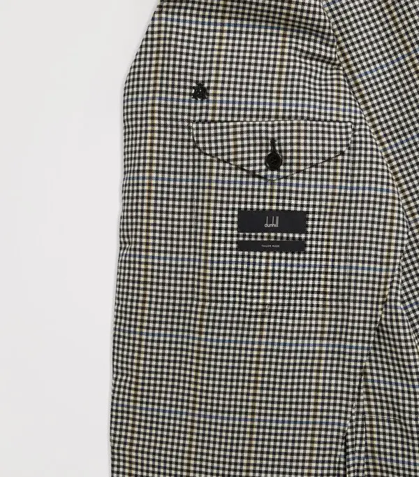 Dunhill Merino Wool Gingham Cavendish Blazer