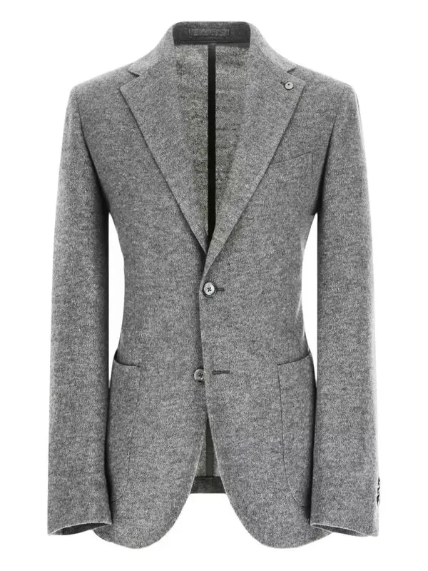 L.B.M. 1911 Jack Notched-lapel Blazer - Grey
