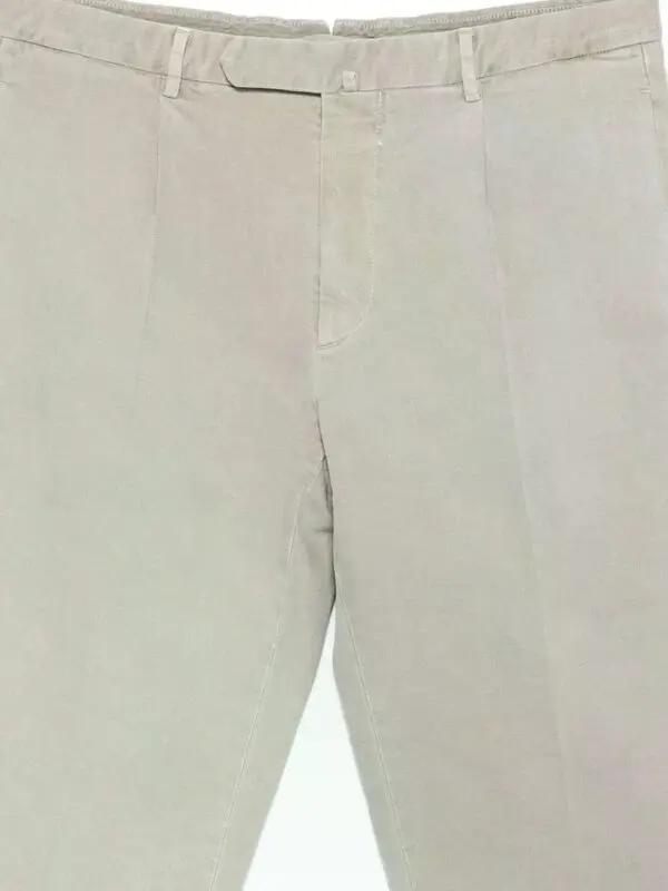 DELL'OGLIO Pleated Trousers - Neutrals