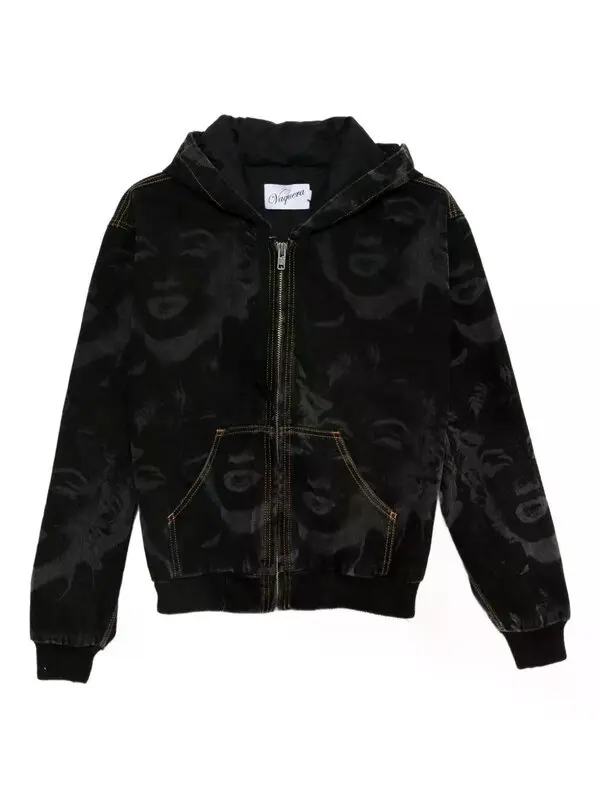 Vaquera Printed Hooded Jacket