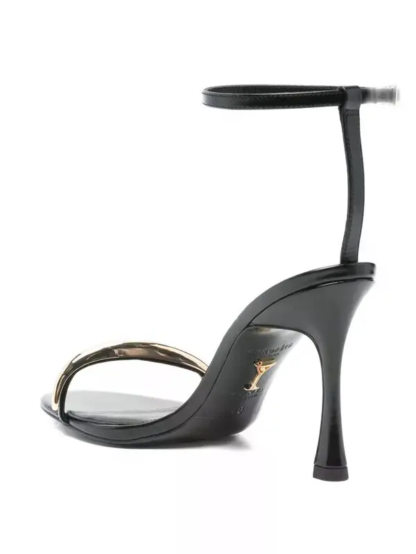 Retrofete 90mm Fawny Sandals - Black