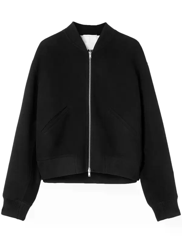 JIL SANDER Zip-up Cashmere Jacket
