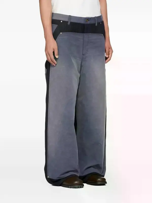 KHOKI Panelled Trousers