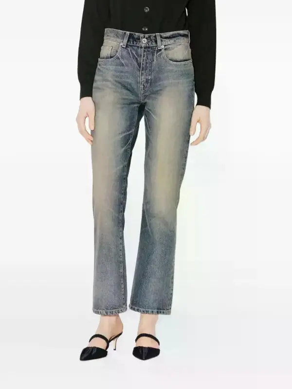 Kenzo Bara Logo-patch Jeans