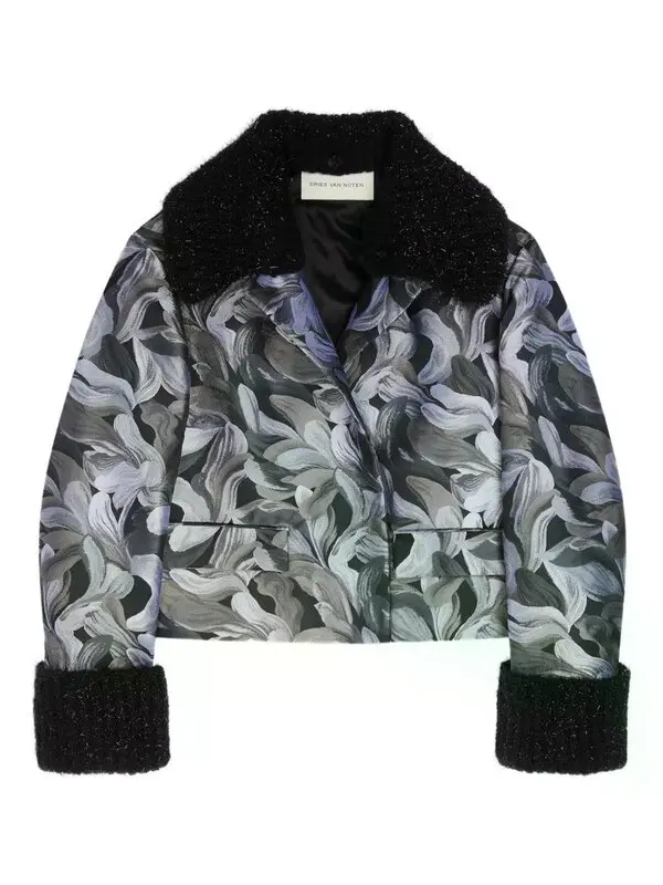 Dries Van Noten Floral-jacquard Jacket