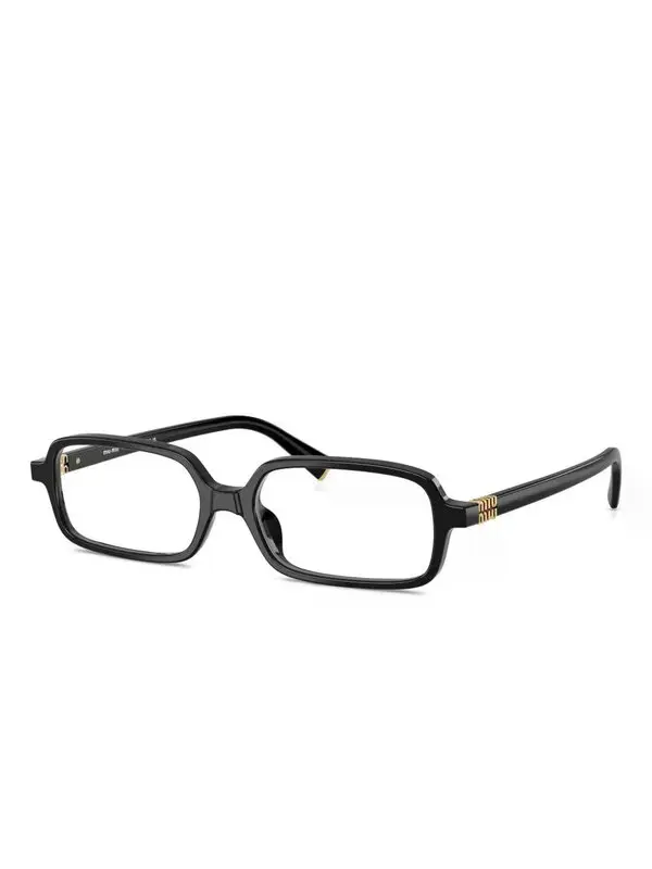 Miu Miu Rectangle-frame Glasses - Black