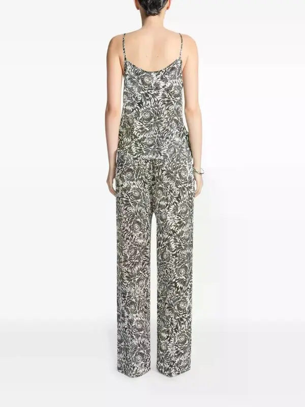 Dries Van Noten Printed Silk Top