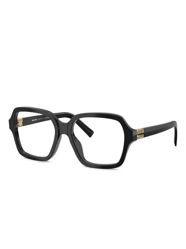 Miu Miu Square-frame Glasses - Black
