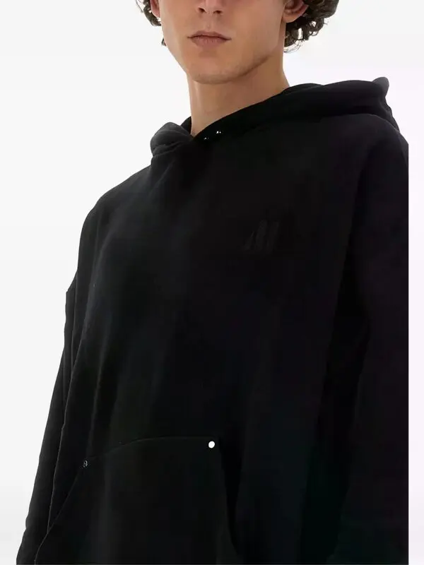 MOUTY Cotton Hoodie - Black
