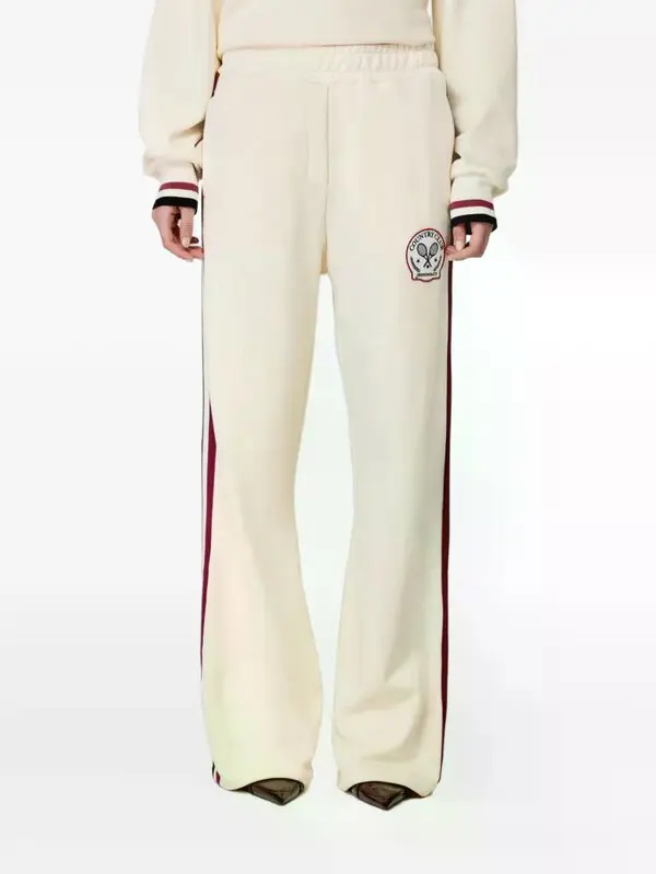 HINNOMINATE Side-stripe Flared Trousers
