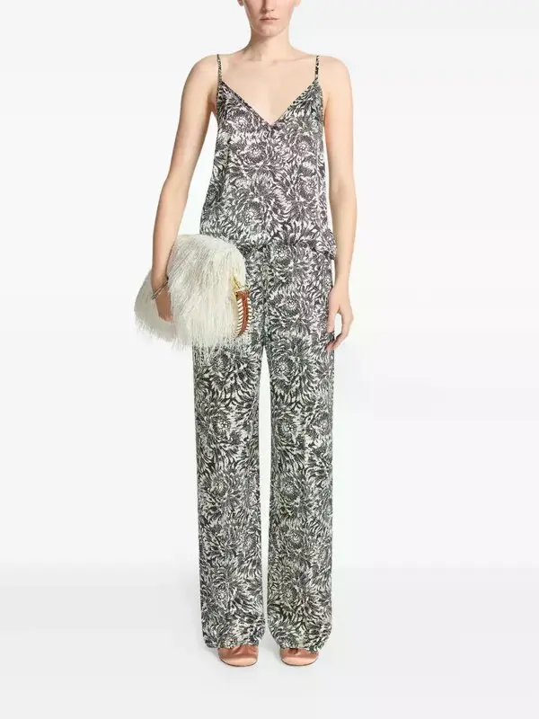 Dries Van Noten Floral-pattern Trousers