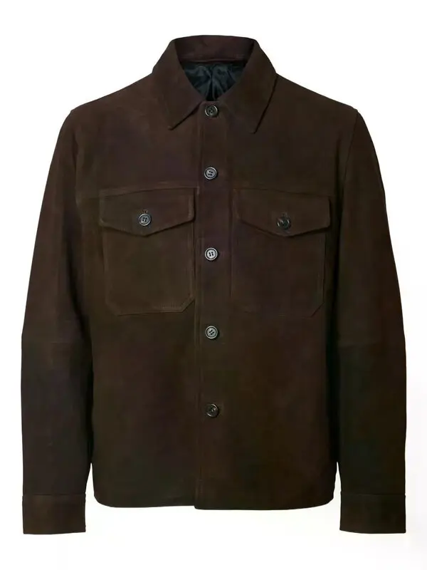 SELECTED Tom Suede Overshirt