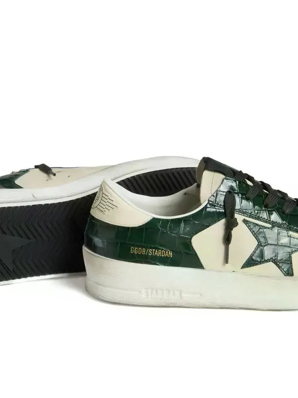GOLDEN GOOSE Star-detail Sneakers - Green