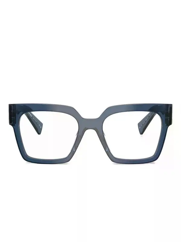 Miu Miu Square-frame Glasses - Blue