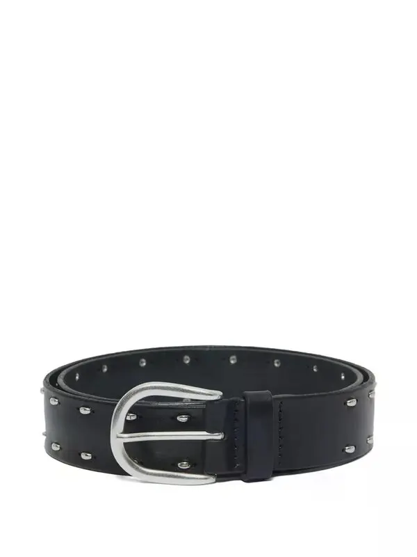 ORTIGNI Studded Belt - Black