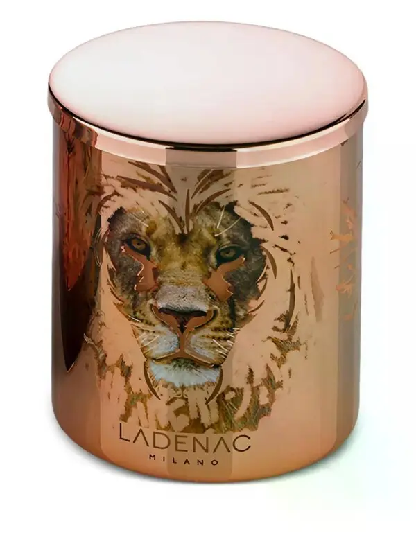 LADENAC Lion-print Candle - Orange