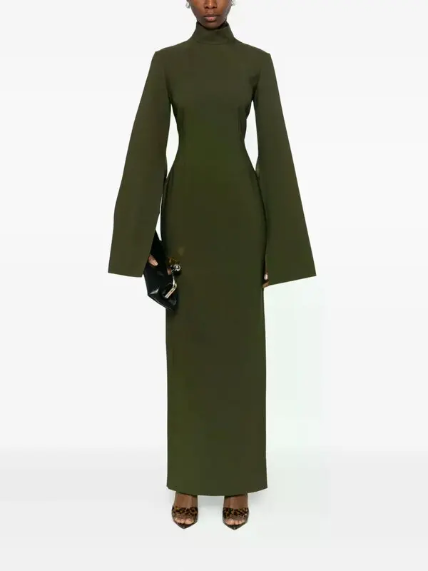 Solace London Green Dress Dresses | Editorialist