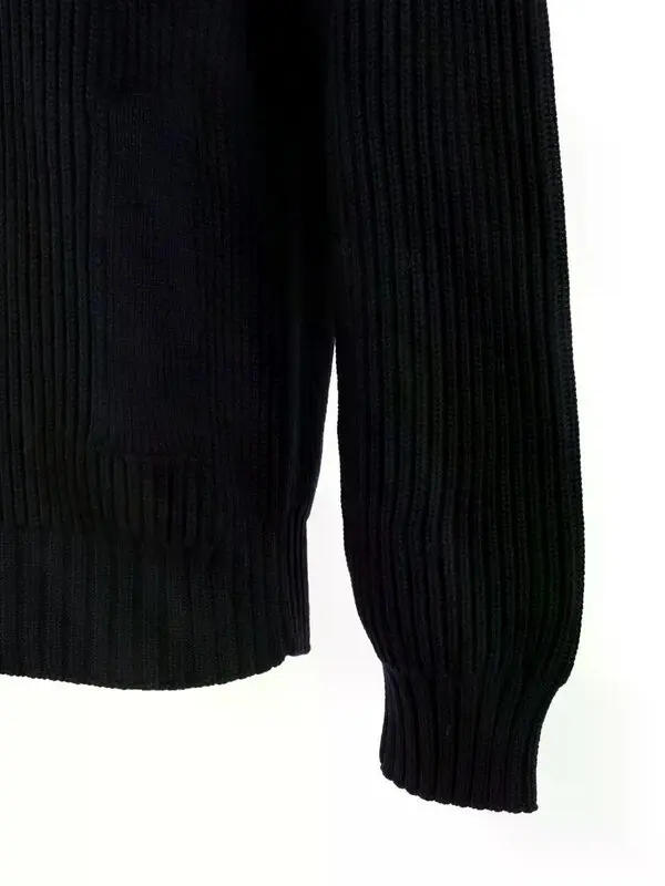 FILIPPO DE LAURENTIIS Merino Wool Buttoned Cardigan