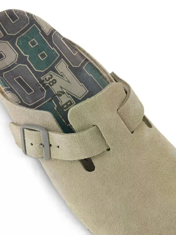 BIRKENSTOCK Buckle Boston Mules