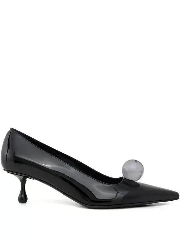 JIMMY CHOO 50mm Orb Pointed Pumps
