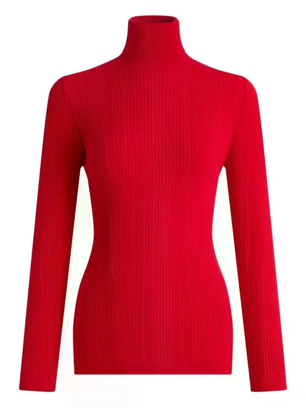 Fusalp Ancelle Ribbed-knit Sweater - Red
