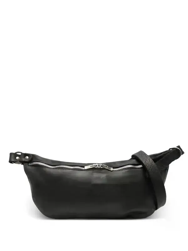 Guidi Zip-up Shoulder Bag