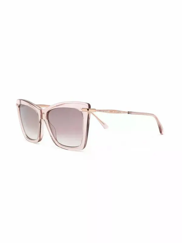 JIMMY CHOO Oversized Frame Sunglasses
