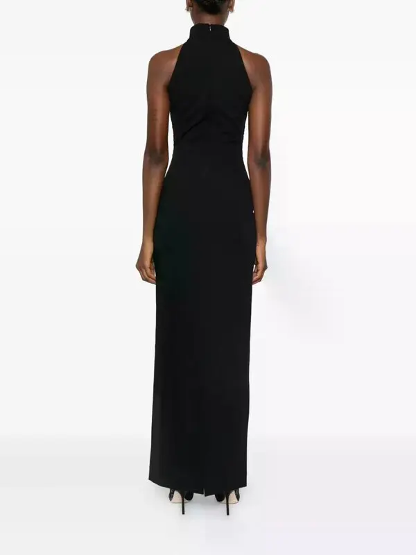 Solace London Portia Embellished Maxi Dress - Black | Editorialist