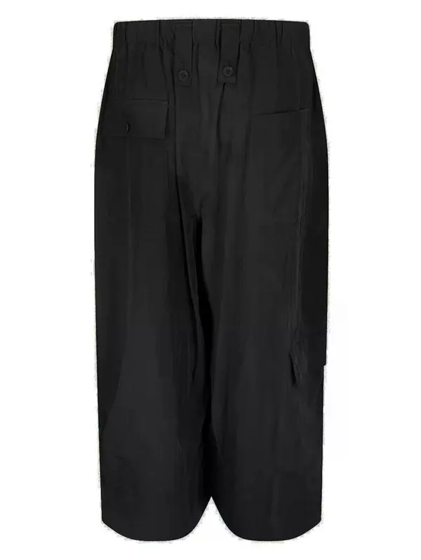 Yohji Yamamoto Flap-pocket Shorts