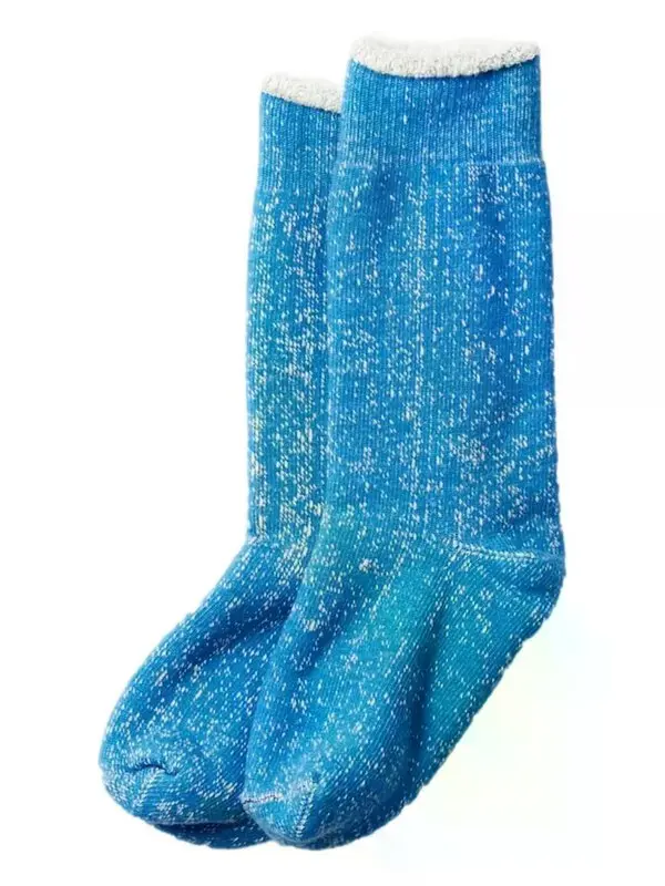 ROTOTO Double Face Socks - Blue