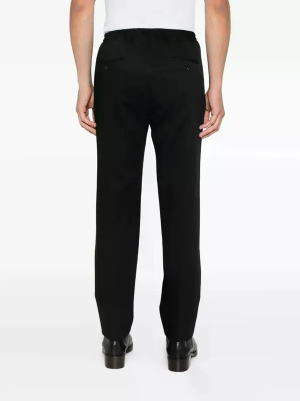 Incotex Drawstring Trousers - Black