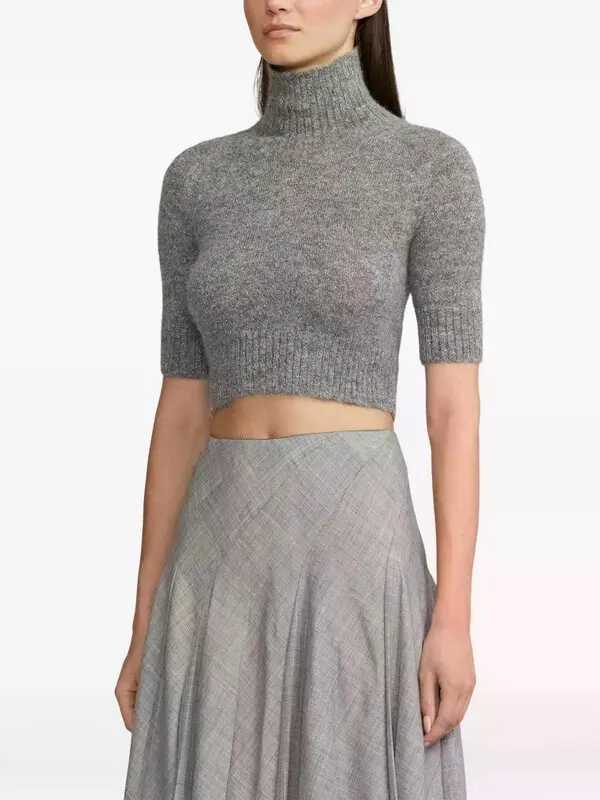Ralph Lauren Short-sleeve Turtleneck Top