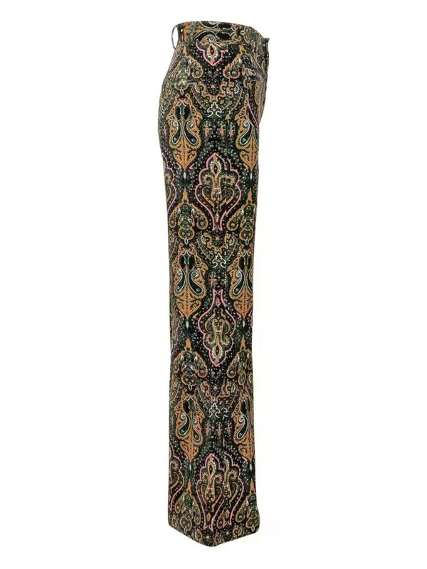 Ba&sh Paisley Print Trousers