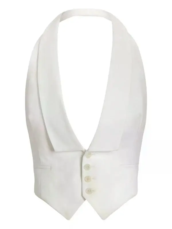 Ralph Lauren Buttoned Collar Waistcoat