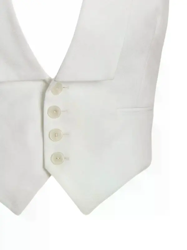 Ralph Lauren Buttoned Collar Waistcoat